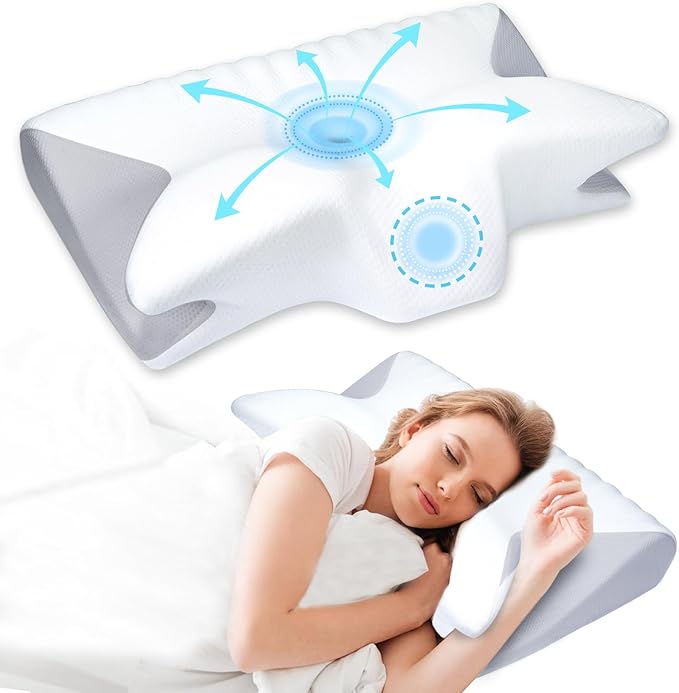 CurvePillow - Soft Ergonomic Curve Pillow – Emiblue | everything for a smile
